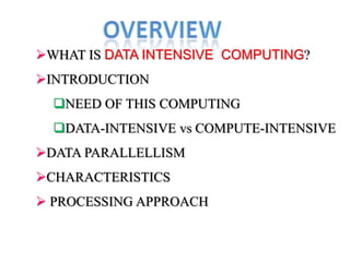 Dataintensive | PPT