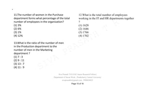 Data interpretation with Examples discussed | PPT