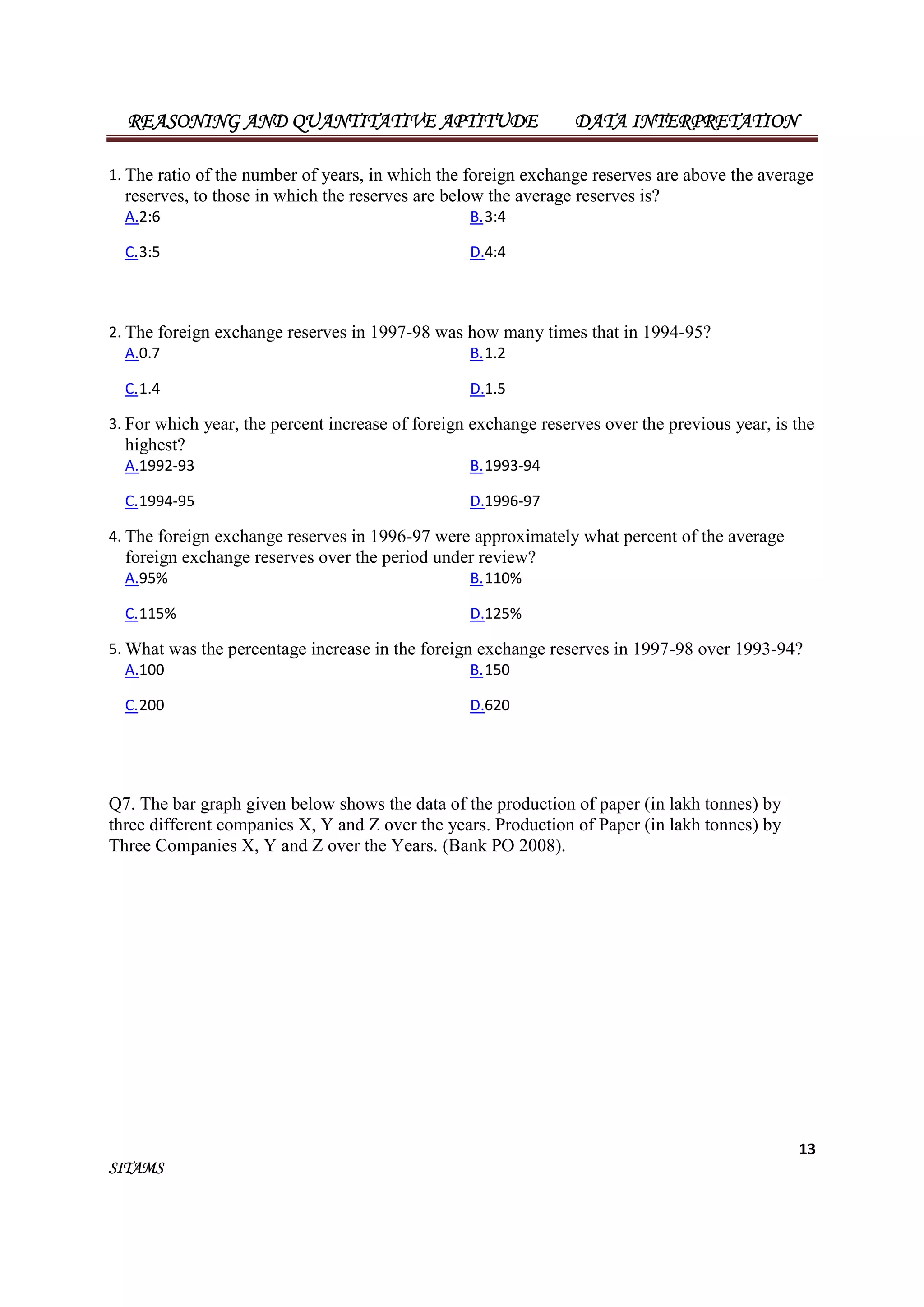 Datainterpretation tabulation and bar graph | PDF