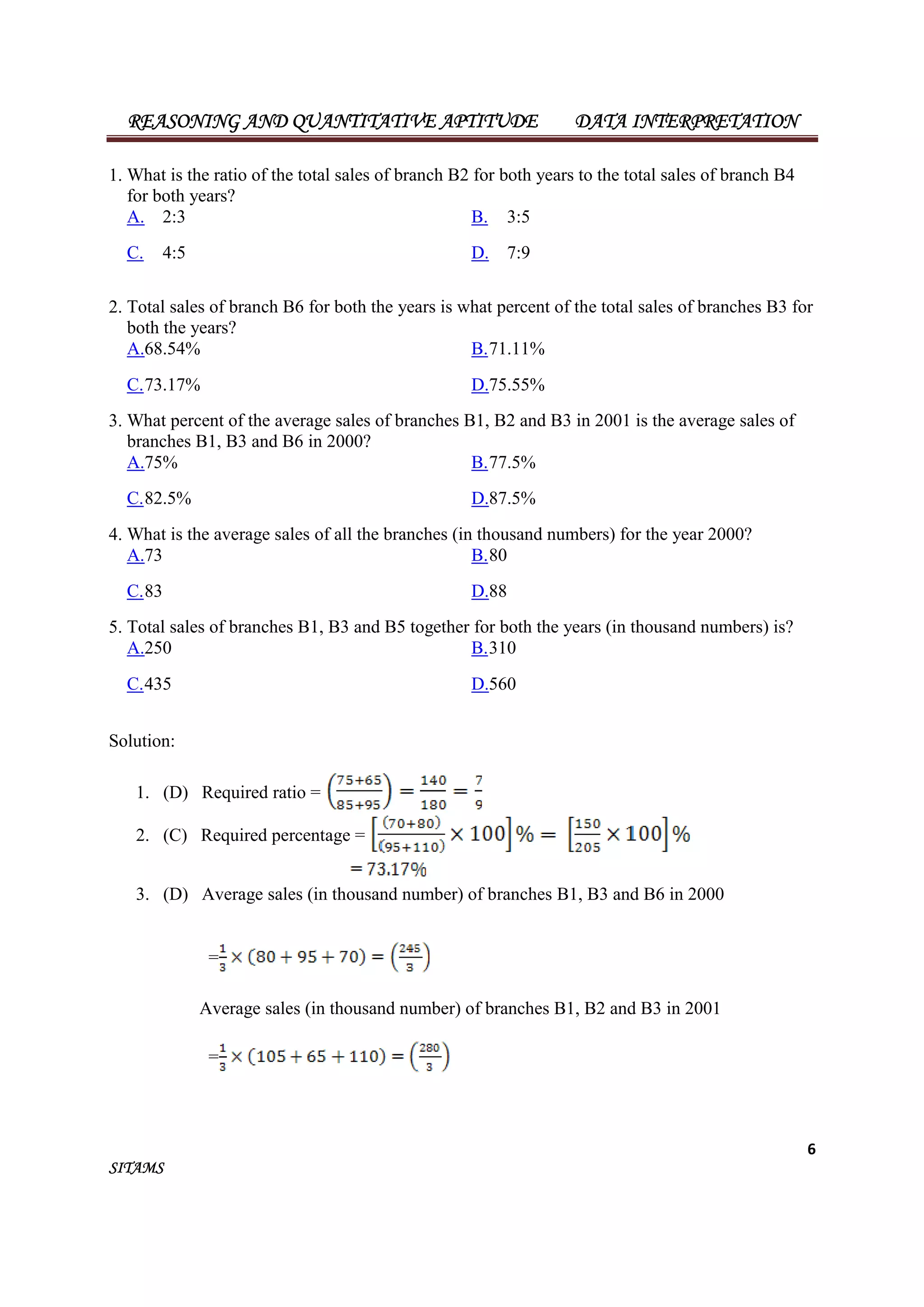 Datainterpretation tabulation and bar graph | PDF