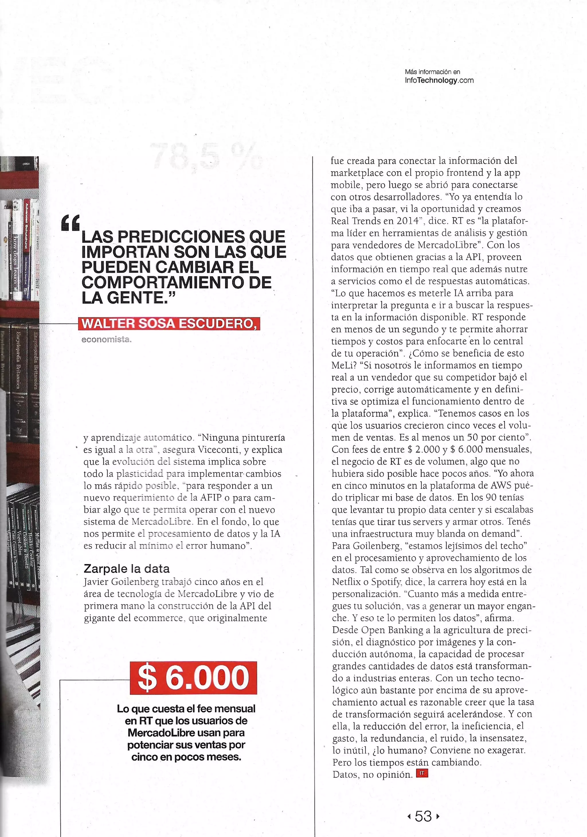 Nota en INFORMATION TECHNOLOGY - Datos | PDF