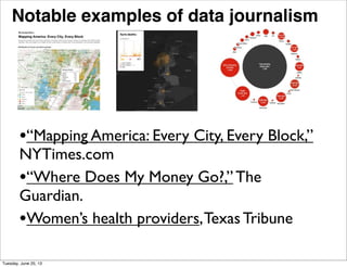Introduction to Data Journalism | PPT