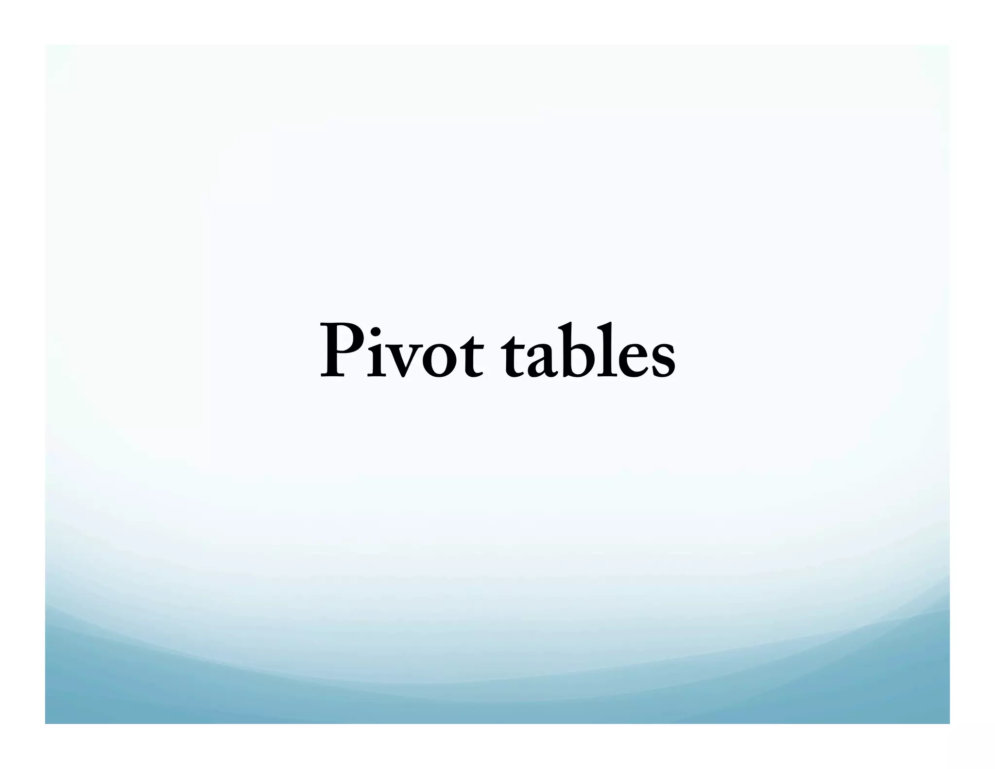 Data Journalism 101 - Part 2 by Michael J. Berens | PDF