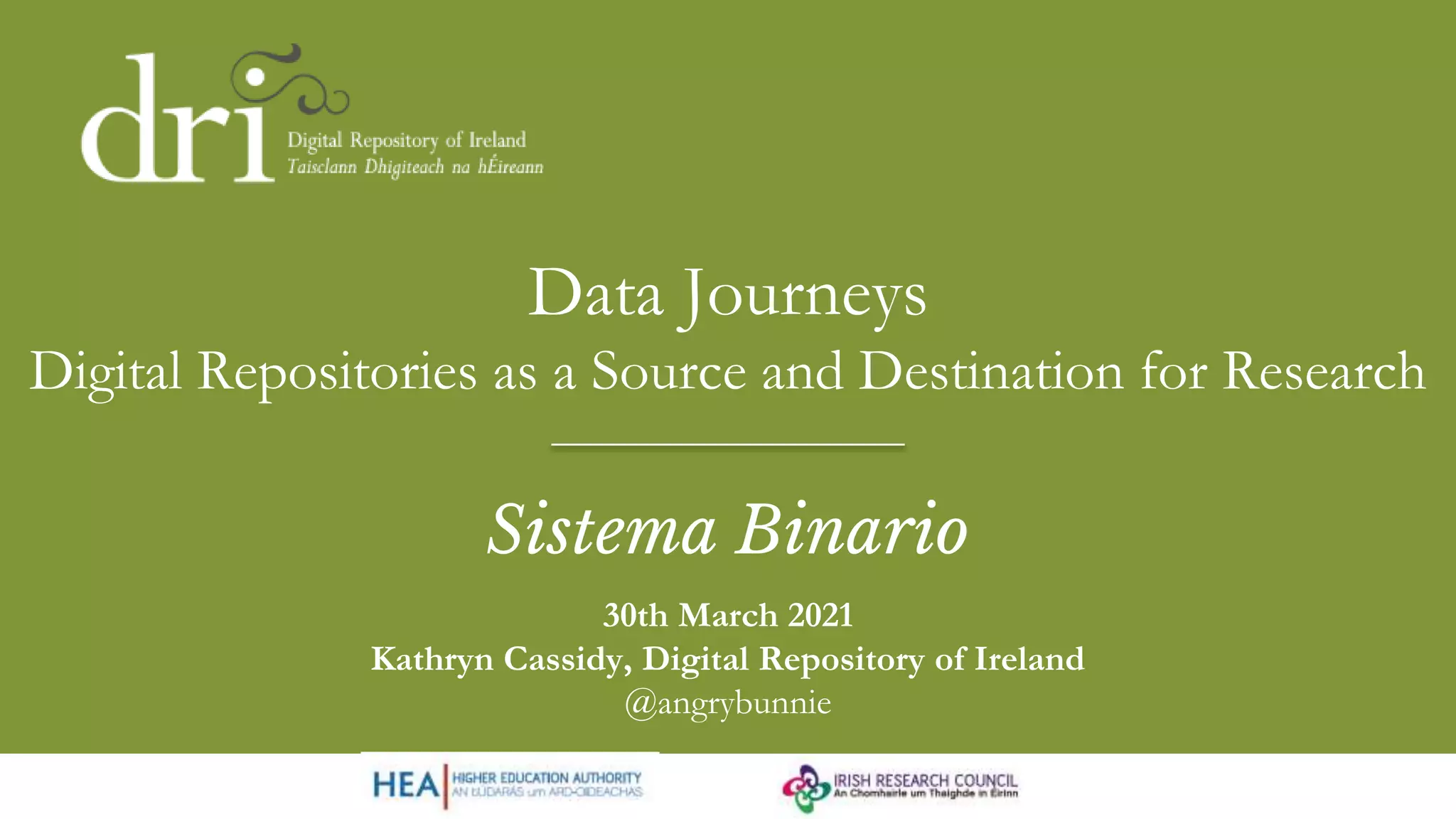Data Journeys: Digital Repositories as a Source and Destination for ...