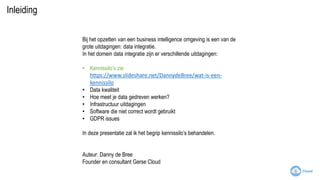Datakwaliteit | PPT