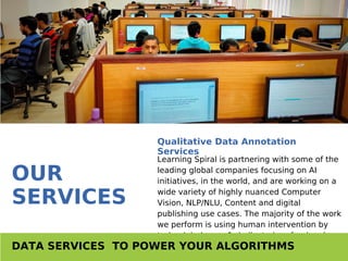 Data labeling company | Learning Spiral AI | PPT