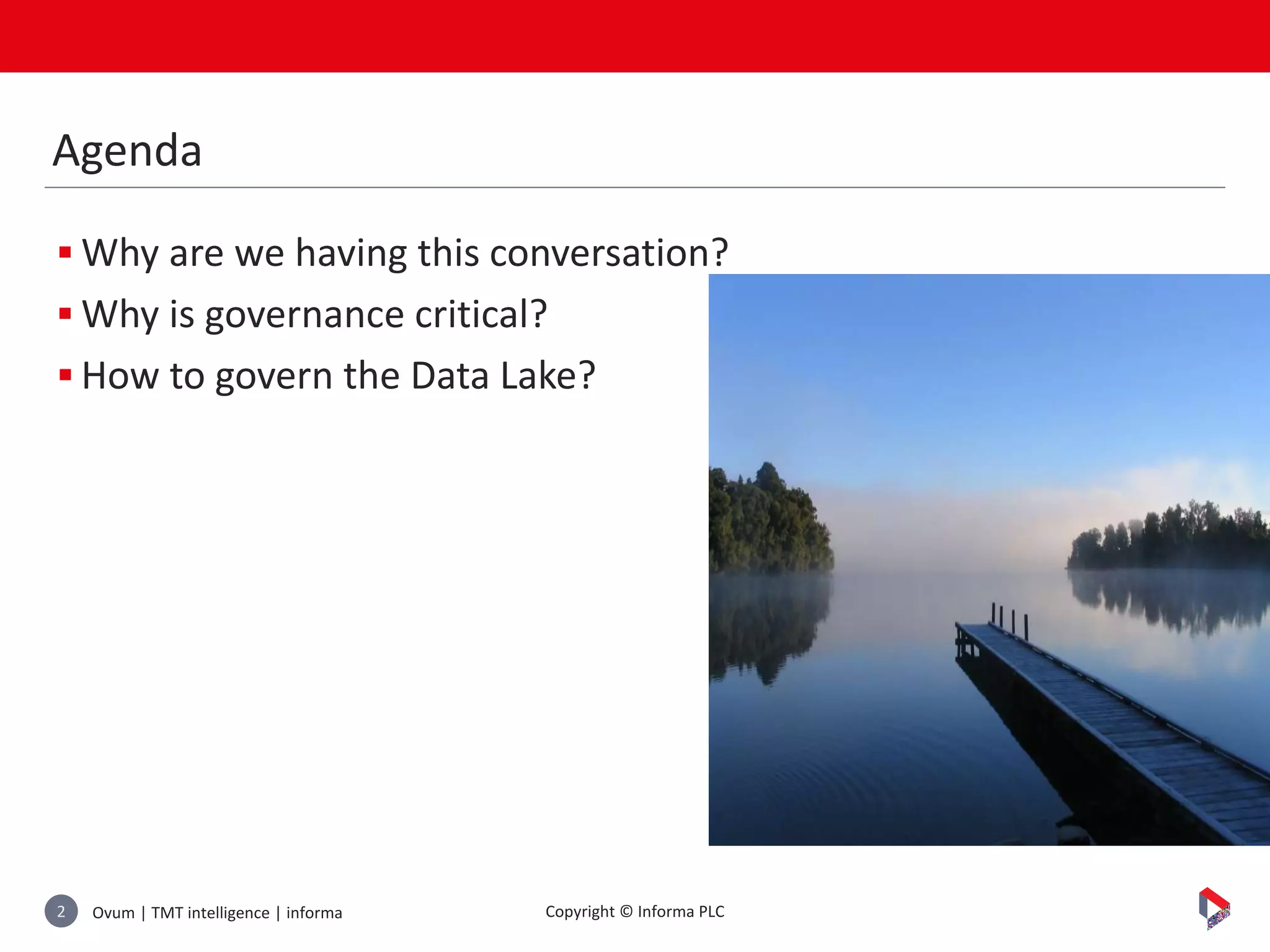 Developing a Strategy for Data Lake Governance | PPTX