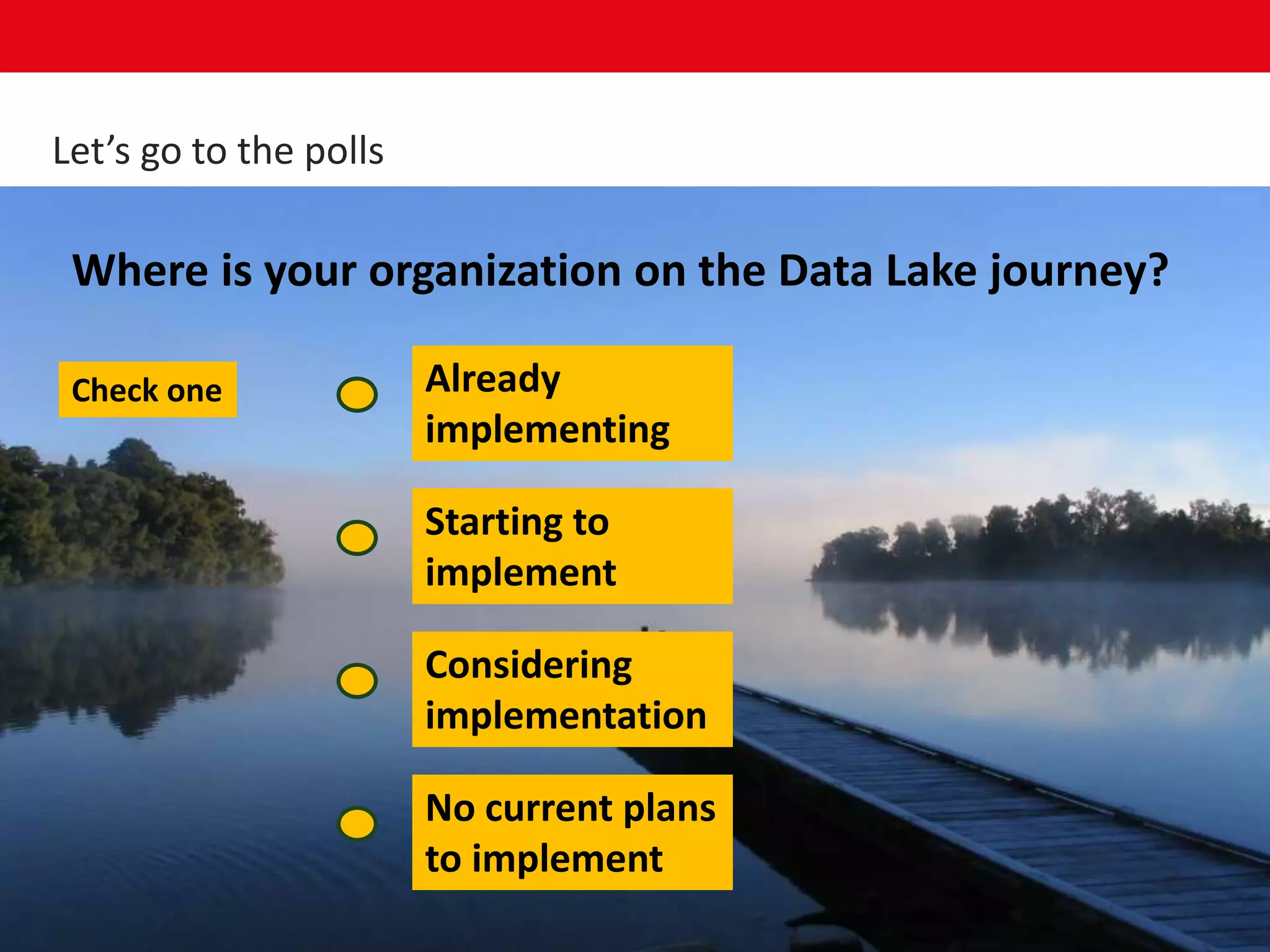Developing a Strategy for Data Lake Governance | PPTX