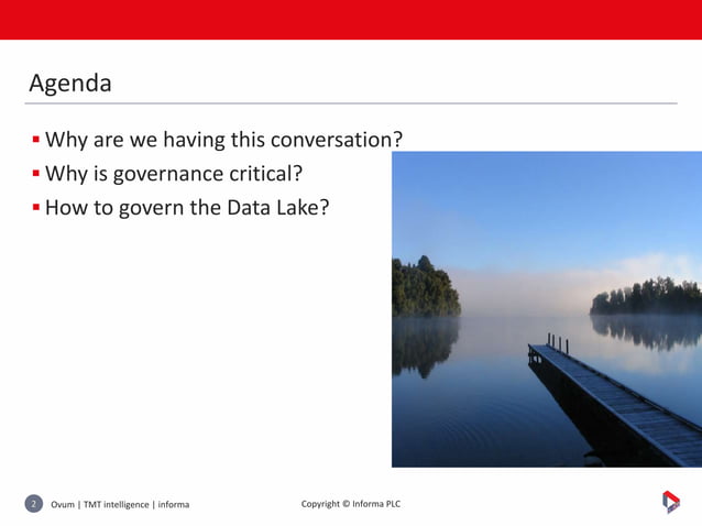Developing a Strategy for Data Lake Governance | PPT