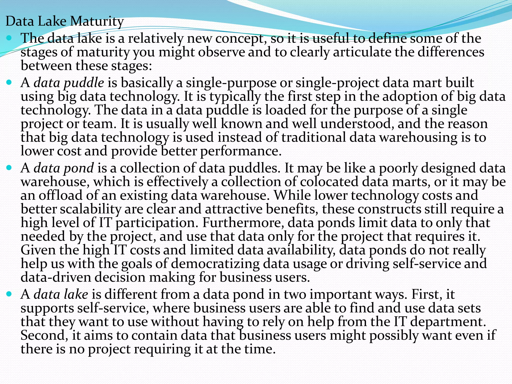 Data lake ppt | PPTX