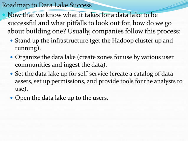 Data lake ppt | PPTX | Cloud Computing | Internet
