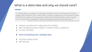 Serverless data lake architecture | PPT