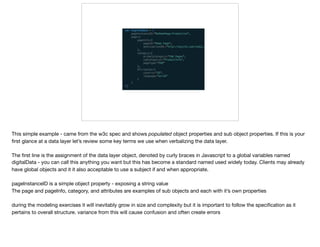Datalayer Best Practices with Observepoint | PDF | Web Development | Internet