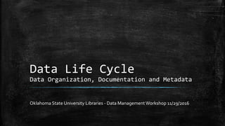 Data Life Cycle | PPTX