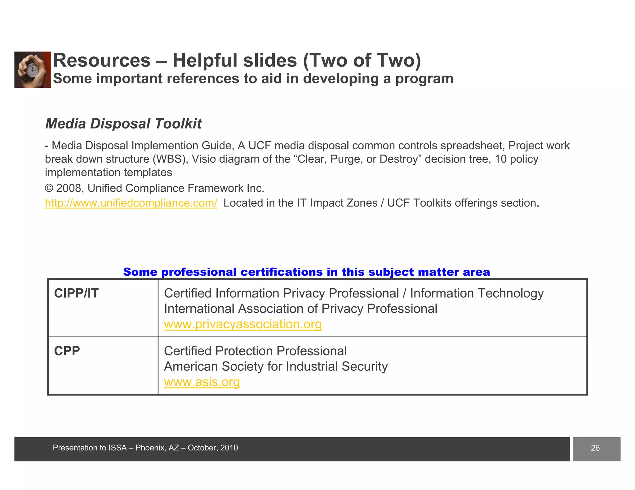 Data lifecycle mgmt_destruction | PDF | Computing | Technology & Computing
