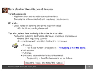 Data lifecycle mgmt_destruction | PDF | Computing | Technology & Computing