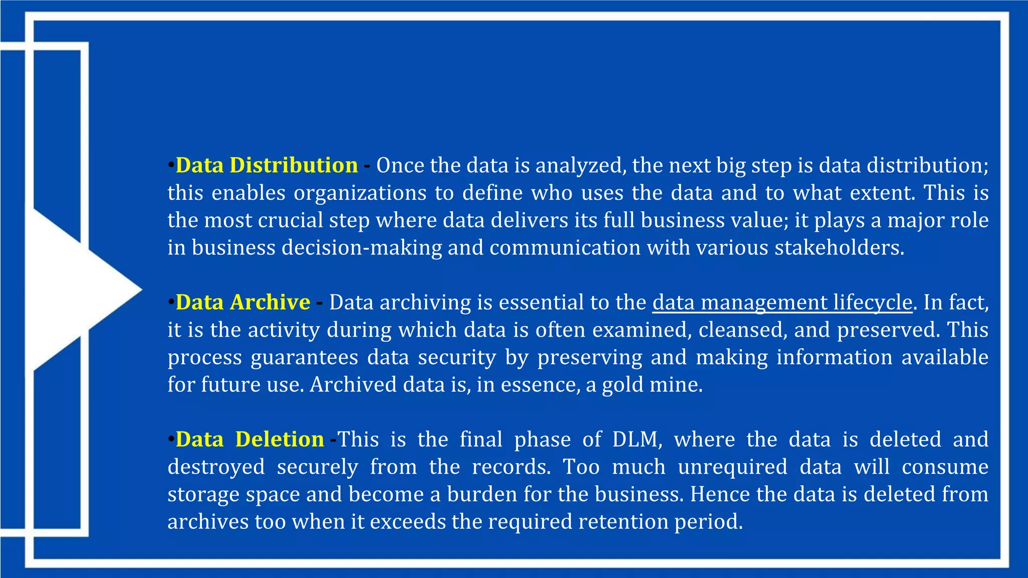 Data lifecycle management services | PDF