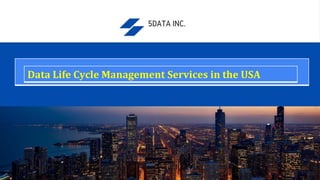 Data lifecycle management services | PDF