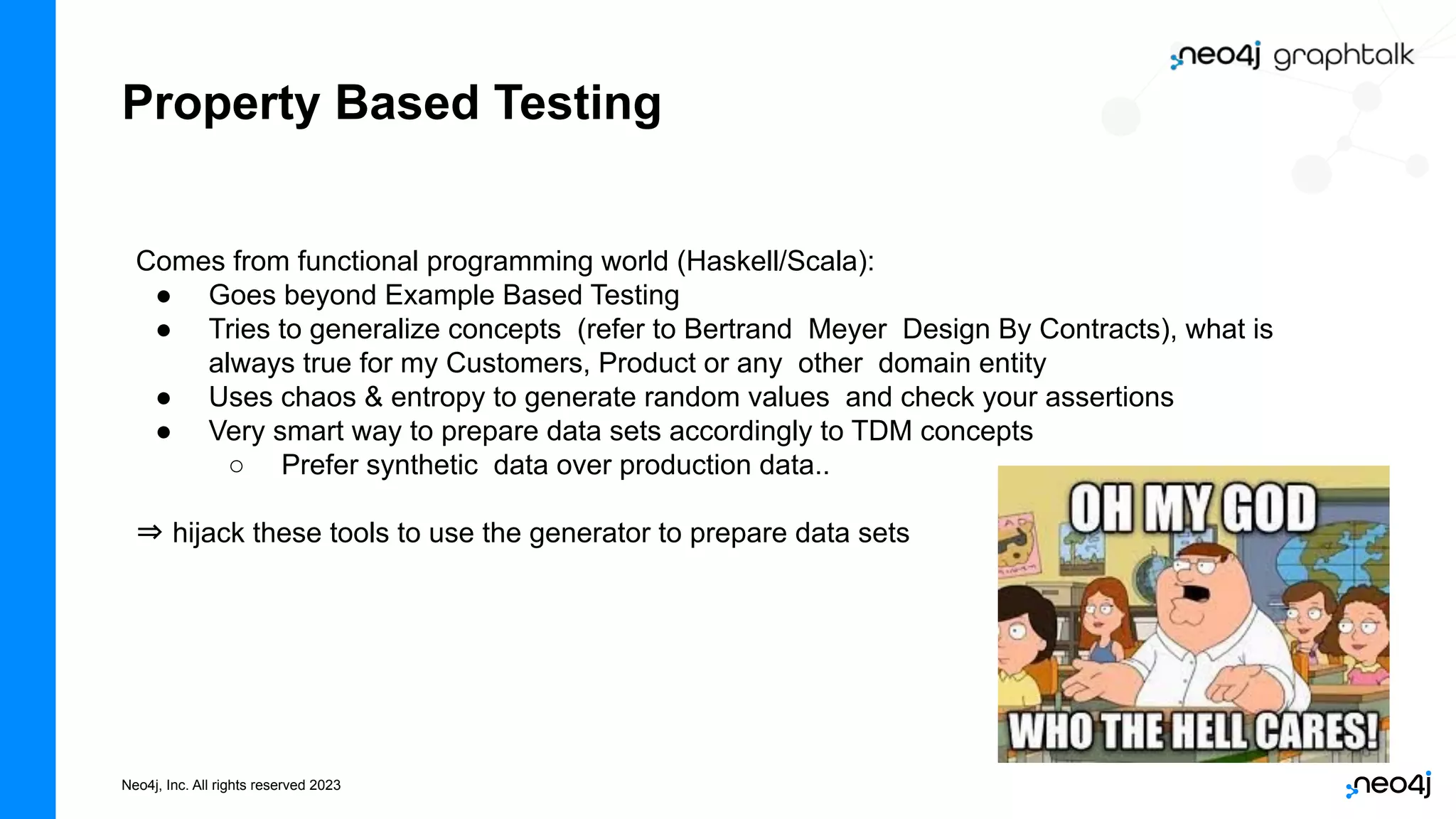 Data Lineage, Property Based Testing & Neo4j | PPT Data Lineage, Property Based Testing & Neo4j | PPT
