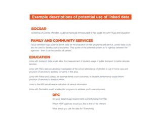 Data linkage eis working group | PPT