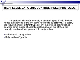 Data link control | PPT