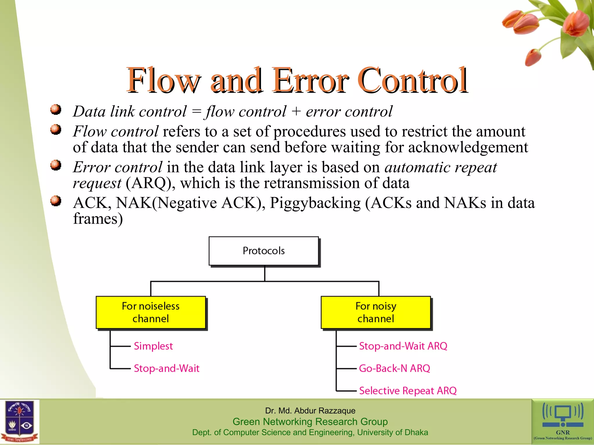 Data link control | PPT