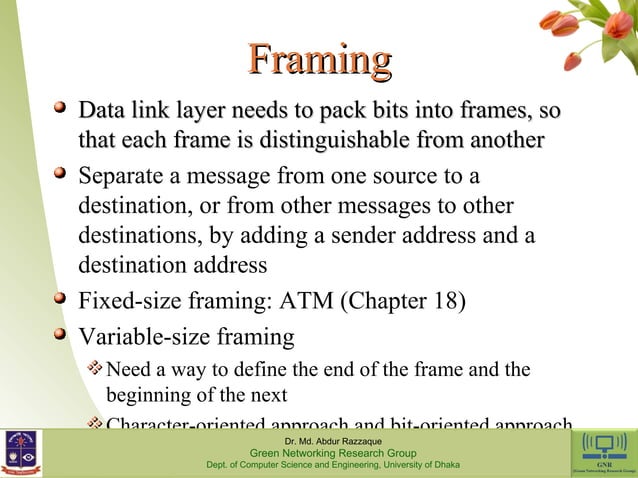 Data link control | PPT