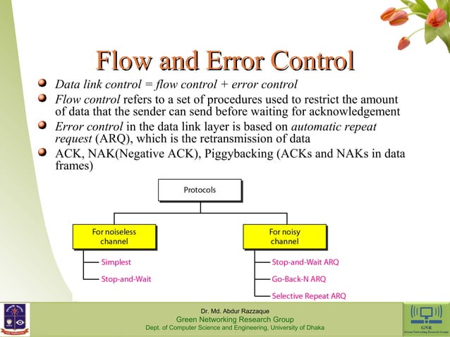 Data link control | PPT
