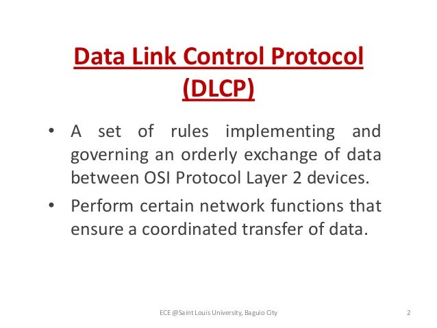 Data Link Control Protocol 1