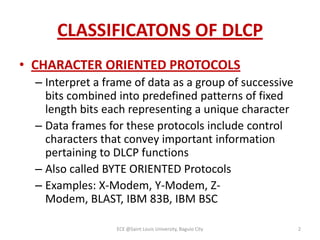 Data link control protocol(2) | PPT
