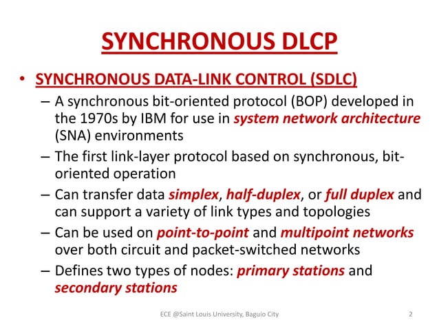 Data link control protocol(3) | PPT