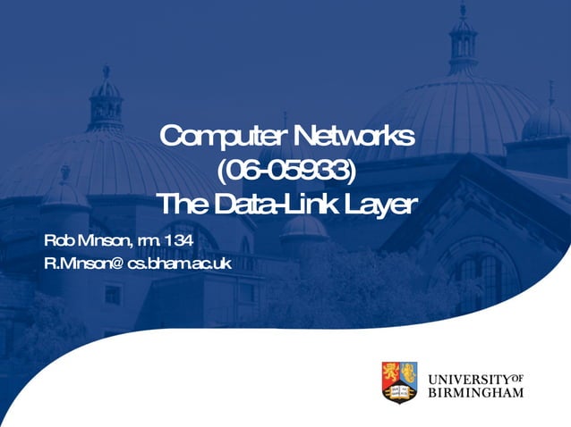 The Data Link Layer | PPT