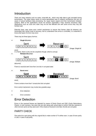 Data link layer tutorial | PDF | Computer Networking | Computing