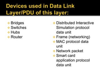 Data link layer | PPT