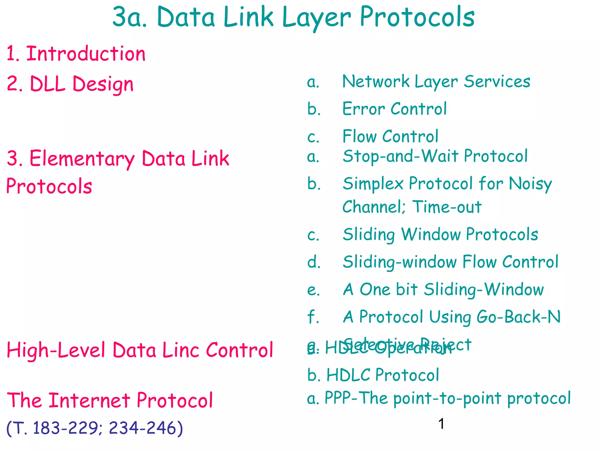 Data link layer | PPT