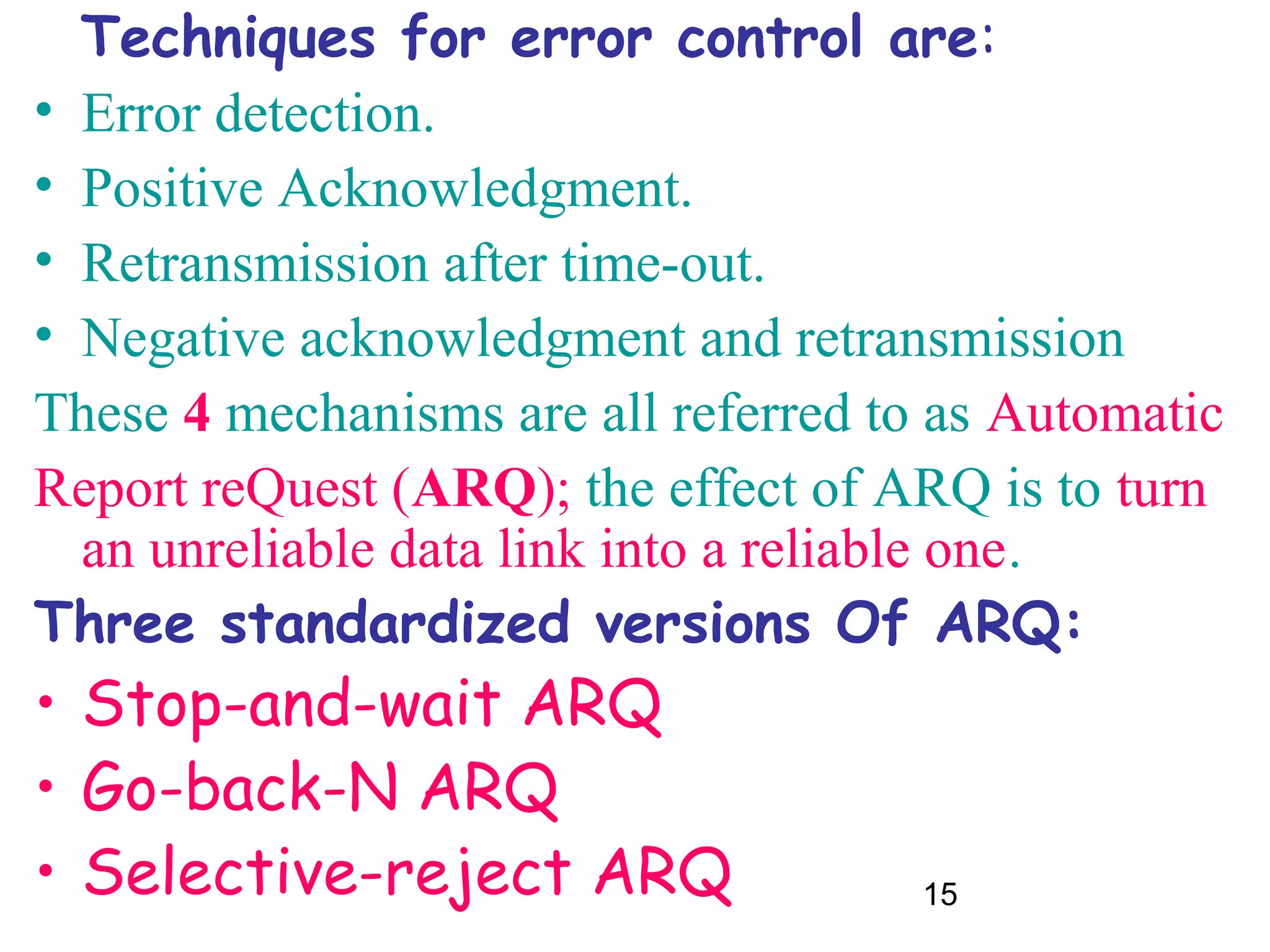 Data link layer | PPT