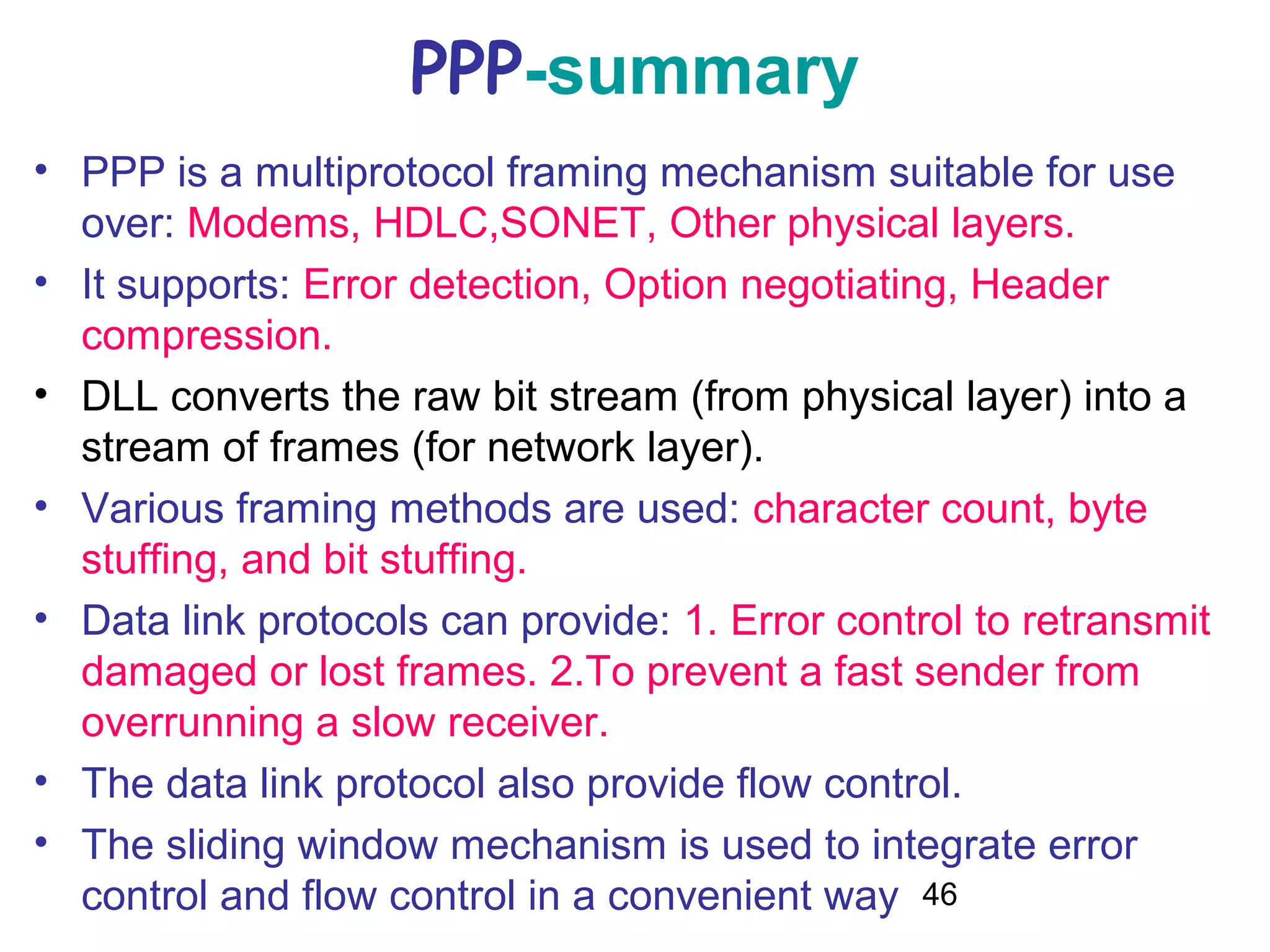 Data link layer | PPT