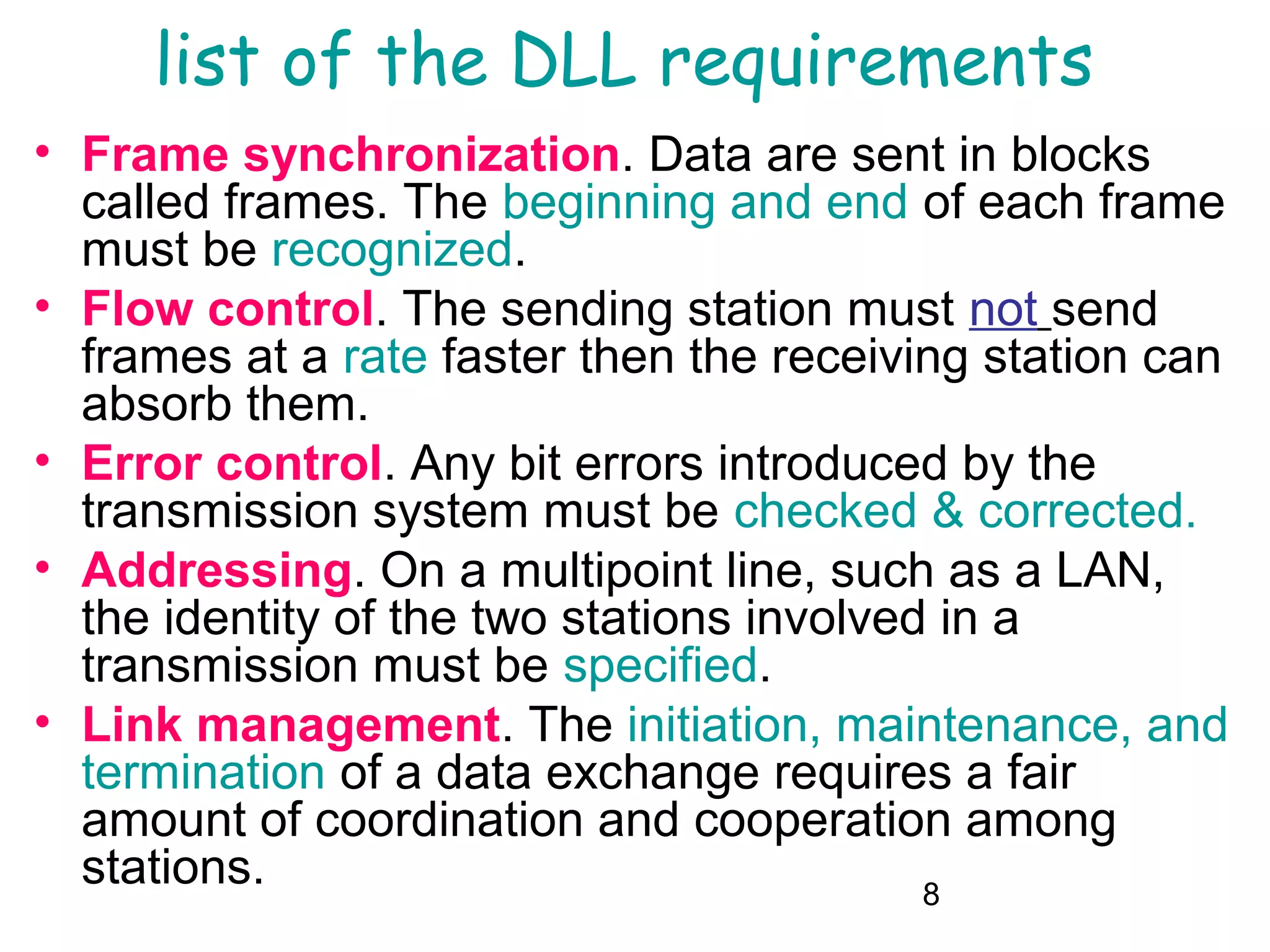 Data link layer | PPT