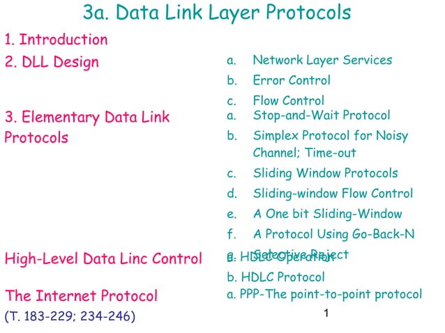 Data link layer | PPT