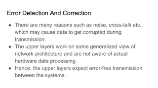 Data link layer | PPTX