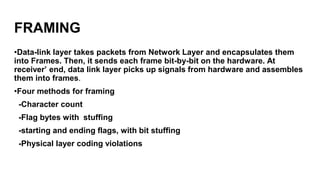 Data link layer | PPTX