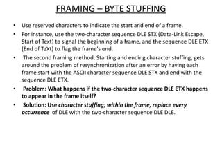 Data link layer | PPTX