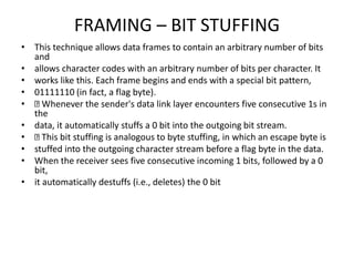 Data link layer | PPTX
