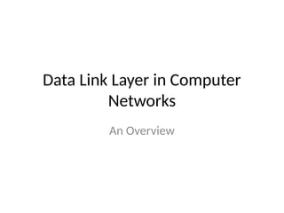 illustration of layers of OSI model Data_Link_Layer.pptx