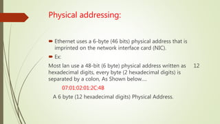 Presentation Data Link Layer and Network Layer | PPT