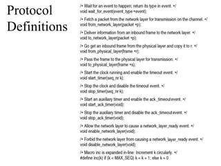 Data link layer elementry protocols | PPTX | Computer Networking | Computing