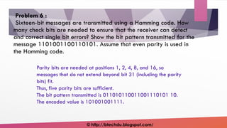 Data Link Layer Numericals | PDF