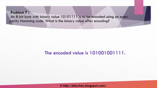 Data Link Layer Numericals | PDF