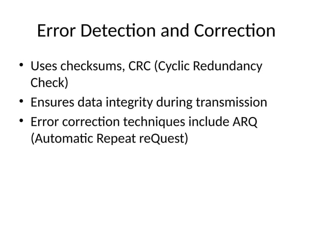 data_link_layer_presentation.pptx for CS students | PPTX