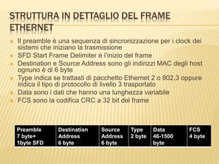 Livello Data Link | PPTX | Computer Networking | Computing